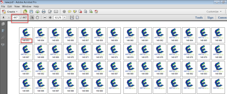 Automate Creation Of Serial Numbers In An Existing Pdf Template Synergy